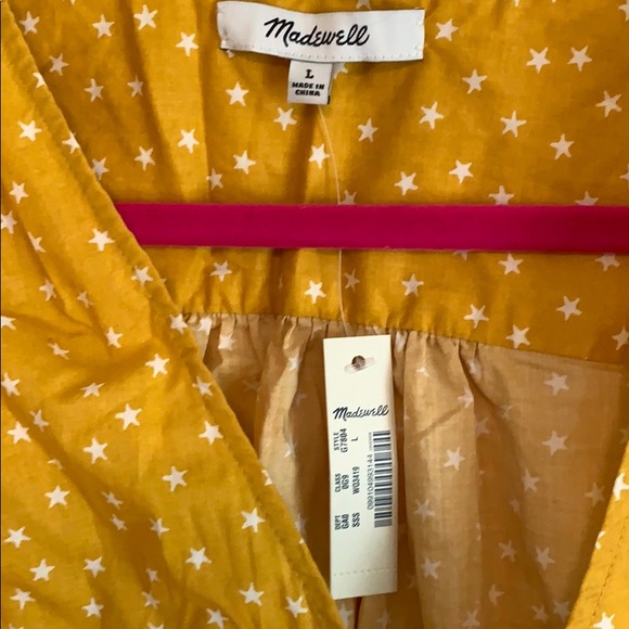 Madewell | Tops | Madewell Wrap Top In Star Scatter | Poshmark